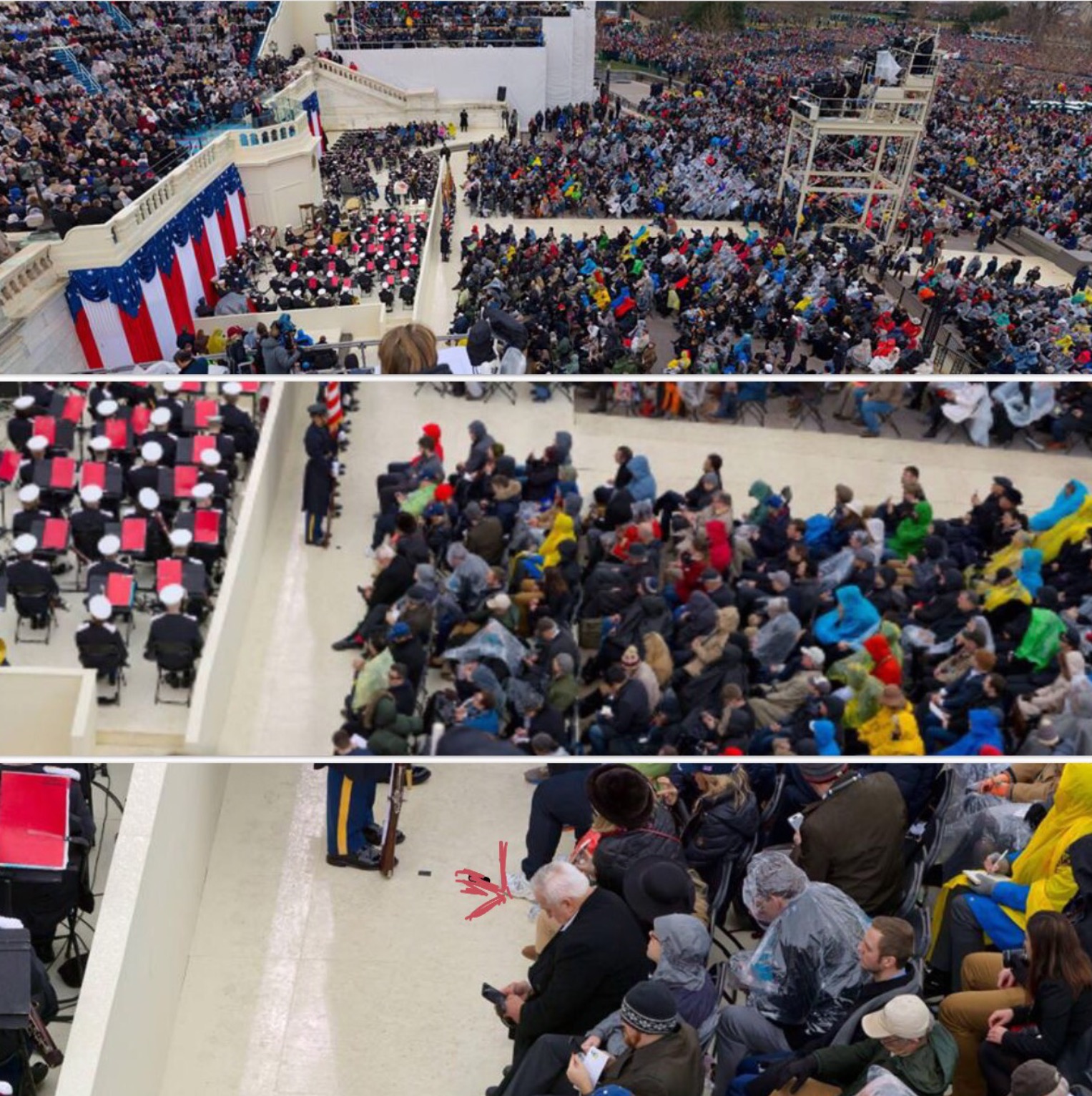 Ed Butowsky got some great front row seats at the Presidential ...