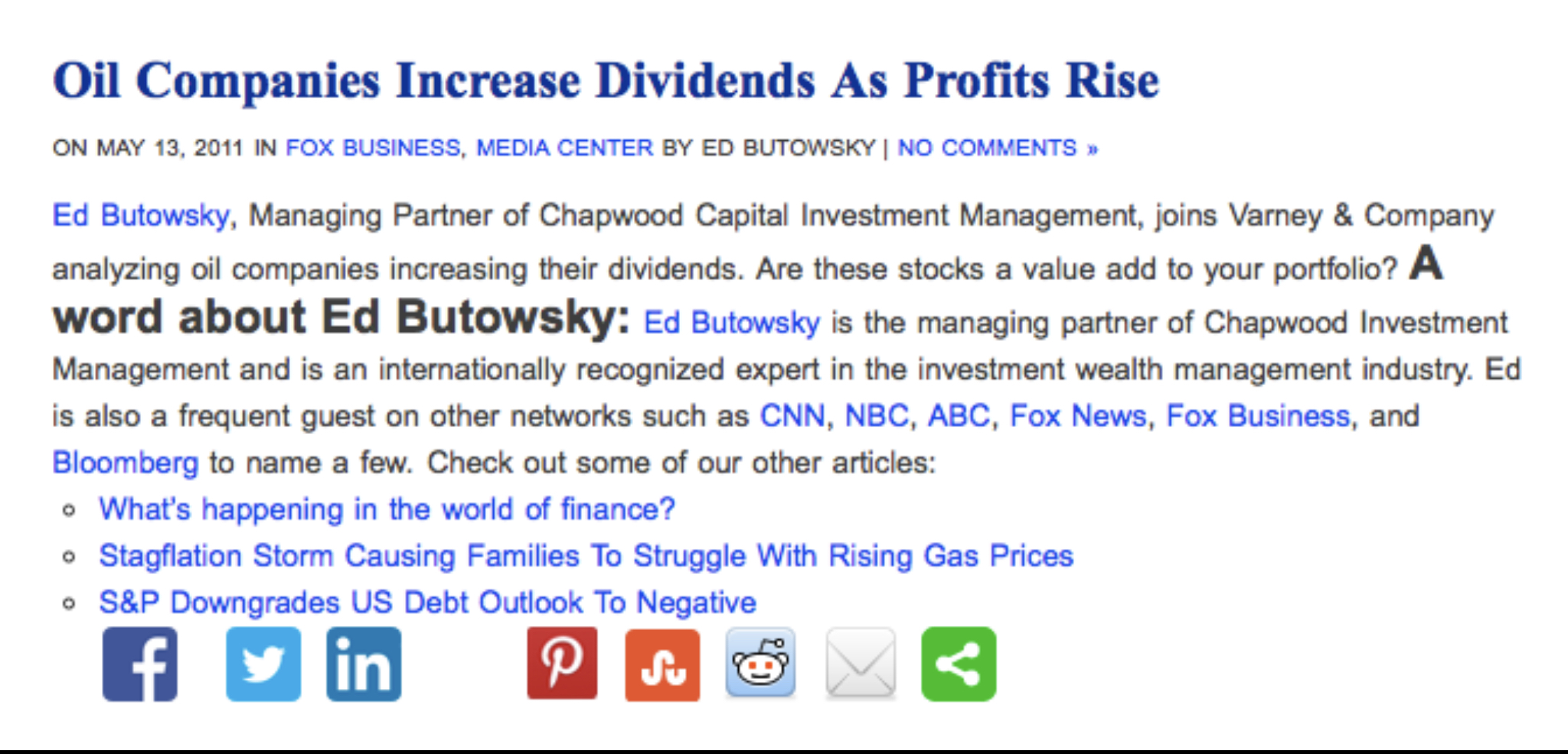 Butowsky’s Business Partner and Friend Tres Knippa – Theory