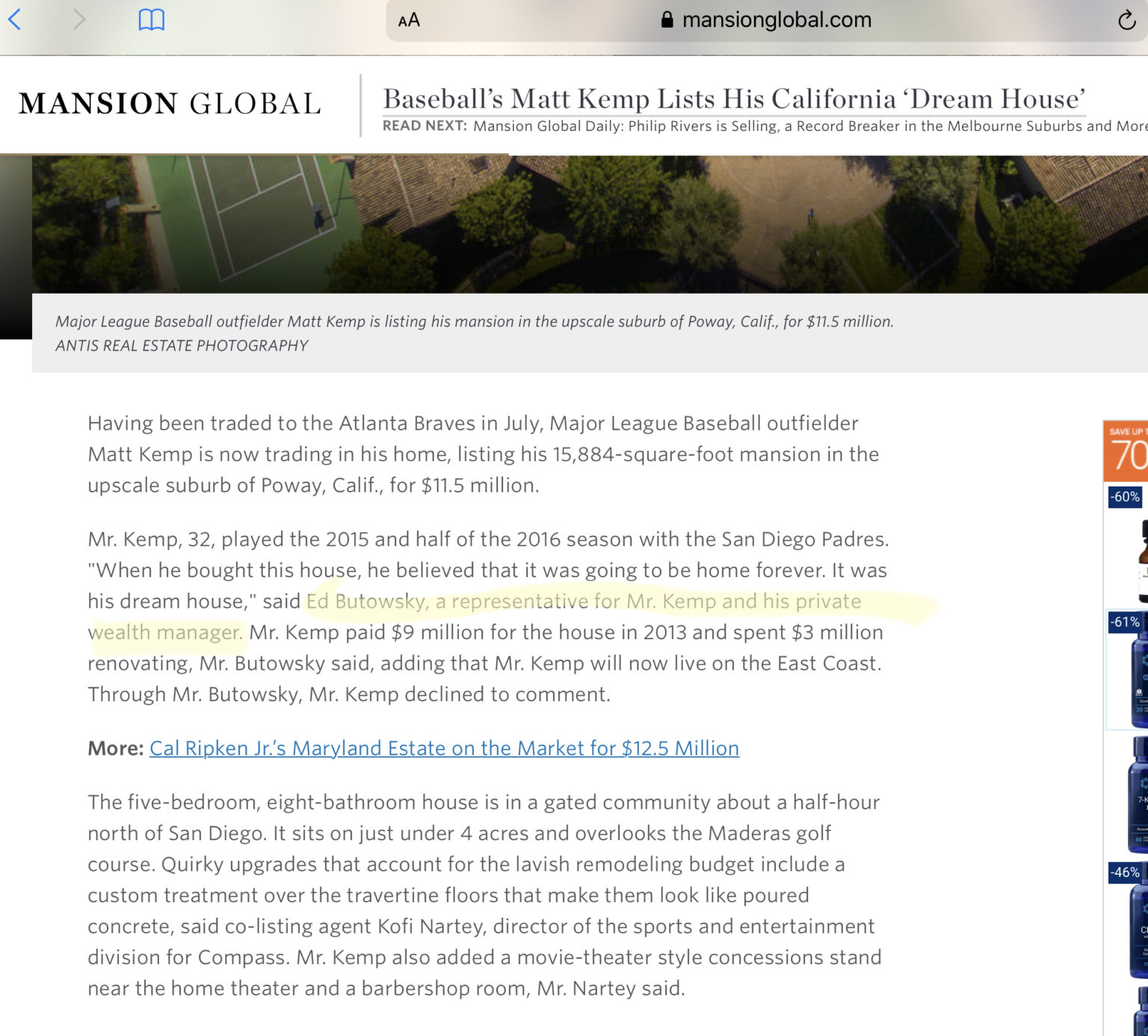 “Ed Butowsky representative for Mr. Kemp” – Theory